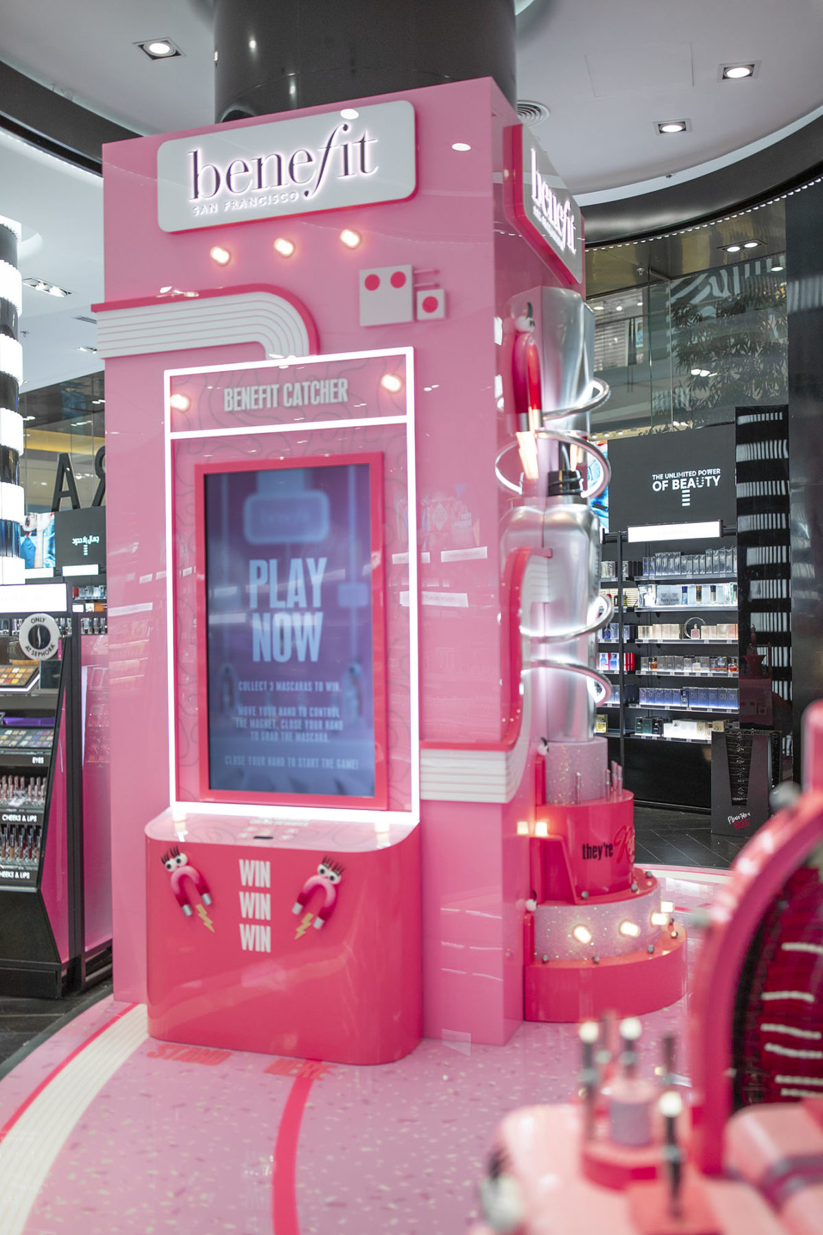 BENEFIT COSMETICS | Interactive Retail Installations | TISH